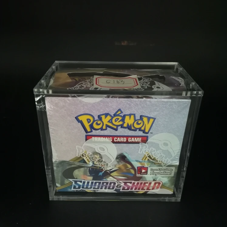 Custom Acrylic Booster Box Display Case - Modern & Clear