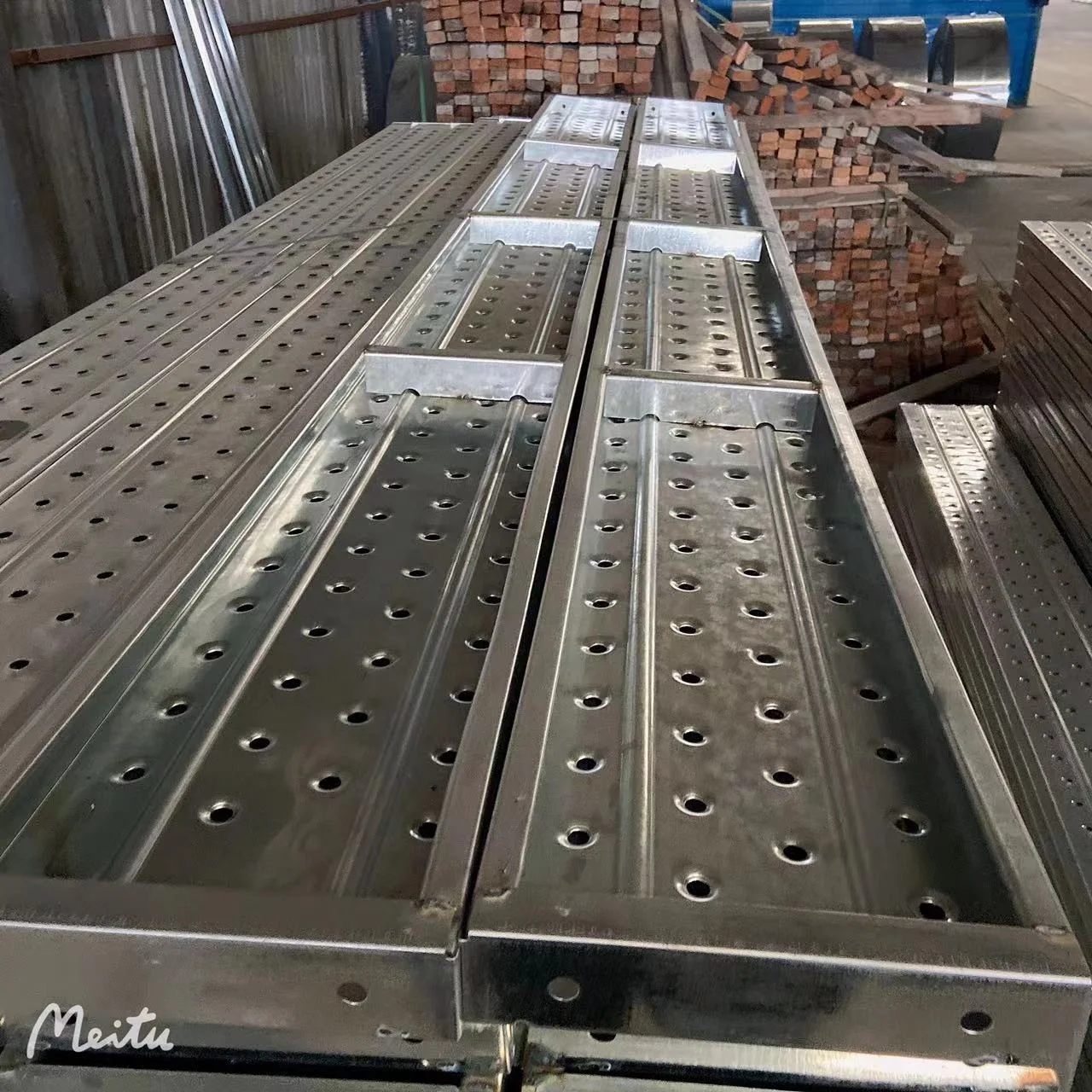 Scaffold Catwalk Steel Planks for Scaffolding Platform Opening Building ...
