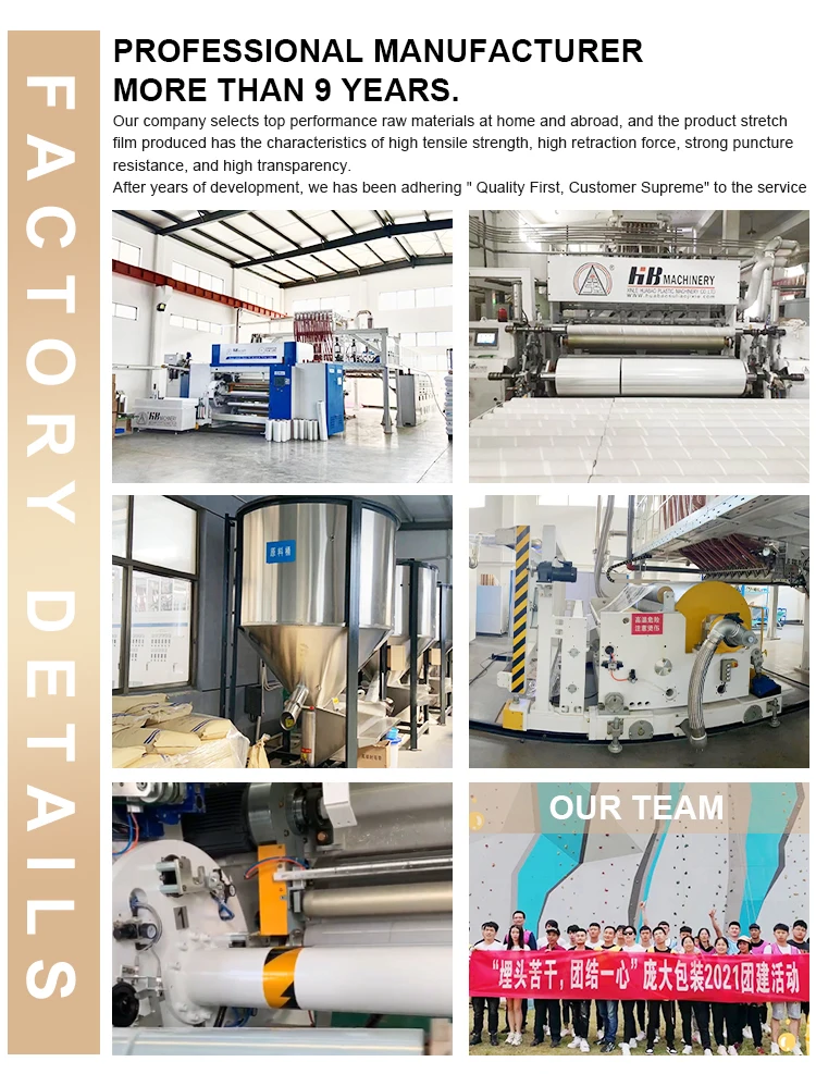 Pangda Moisture Proof Biodegradable Packaging Wrap Pallet Film Lldpe ...