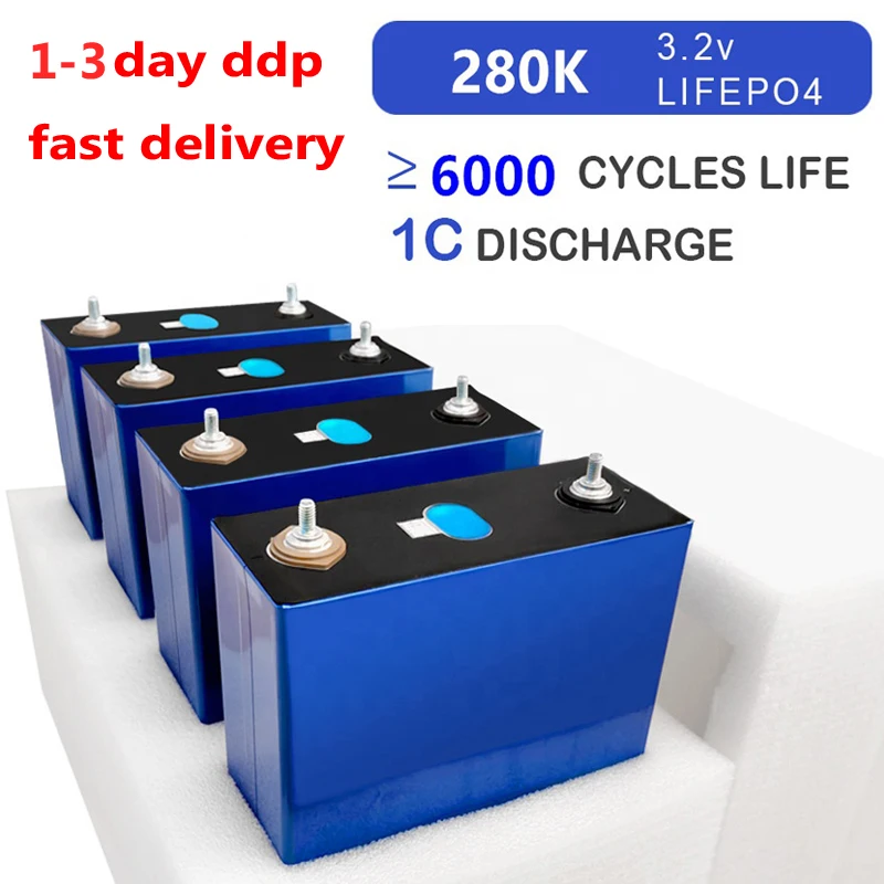 Ukraine Poland Eu Stock 3.2v 320ah 280ah Lifepo4 Battery Grade A ...