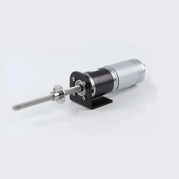 12v 24v Dc Planetary Gear Motor With Bracket M8 Threaded Screw Rod ...