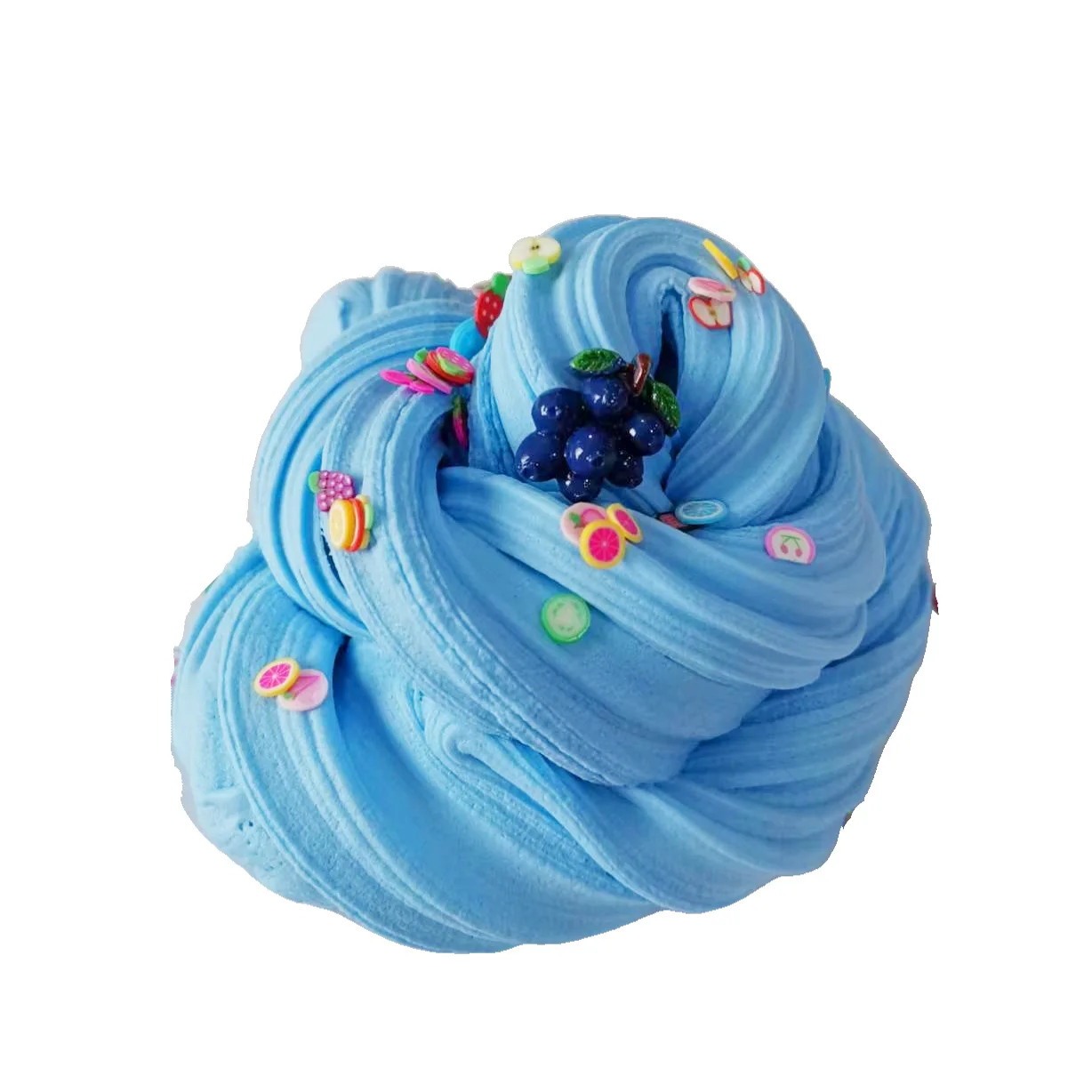 10 Pack 60ml DIY Kids Toys Soft Non Sticky Scented Fluffy Butter Cotton ...