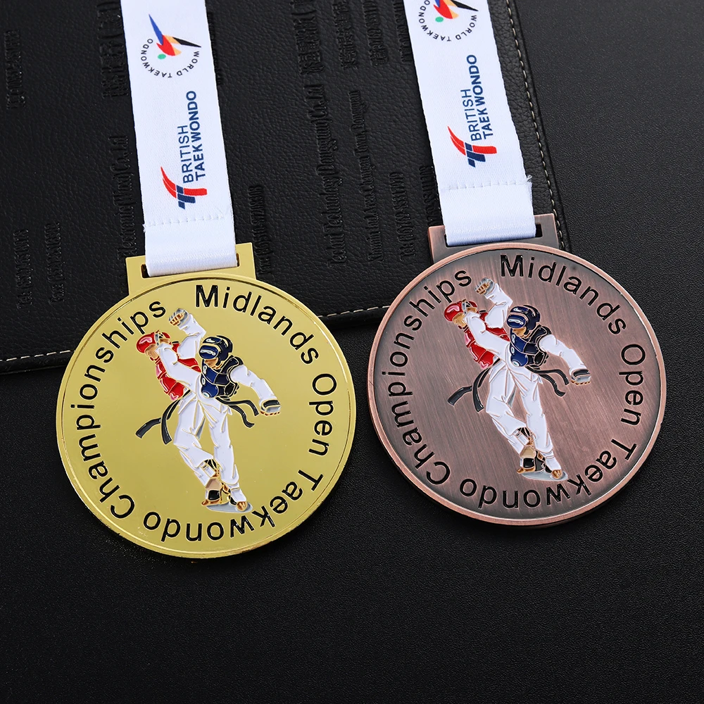 Personalized Metal Award Medals Factory Custom Medals Logo 3d Rugby ...