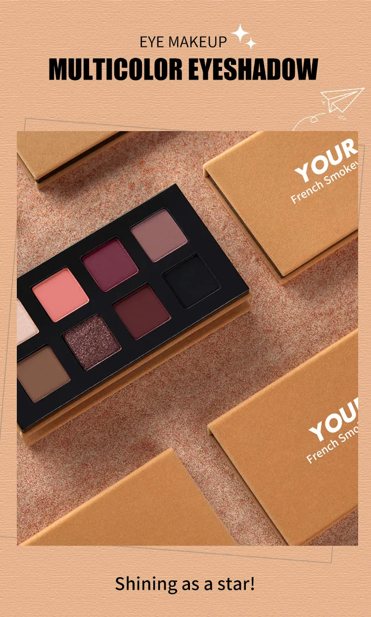 Custom Vegan Cruelty-free Eyeshadow Palette Pigment Oem Private Label ...