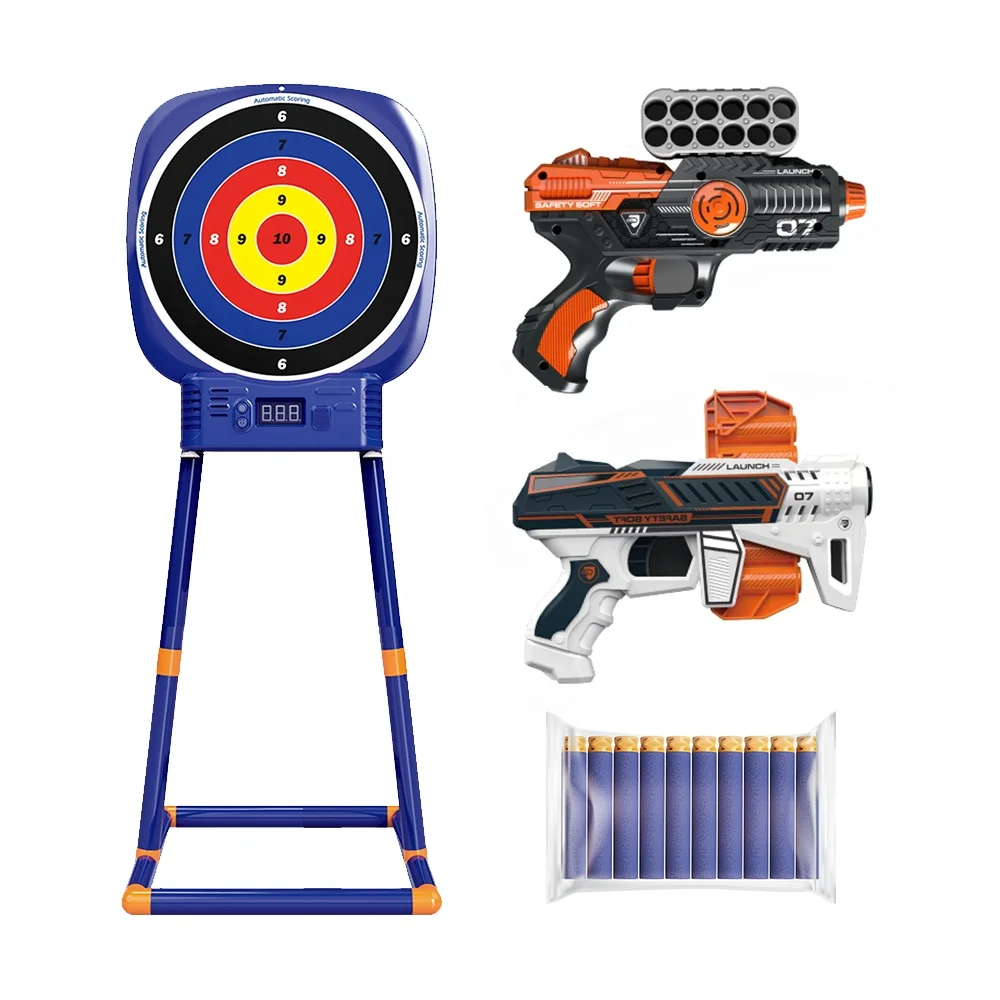 Jinying Smart Electric Counting Score Soft Bullets Gun Toy Shooting ...