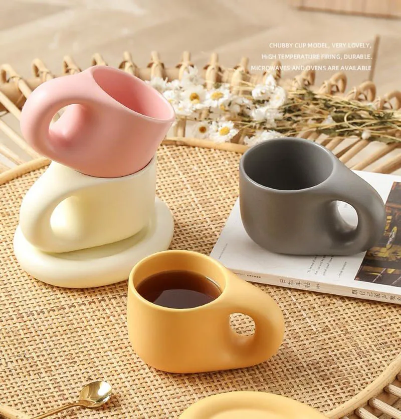 Kopi Tembem - Custom Design Nordic Fat Mug Ceramic