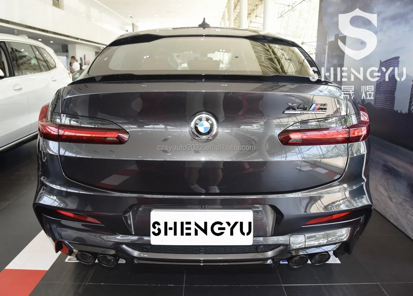 Body Kit Include Front Bumper Assembly Rear Lip Exhaust Pipe And Side ...