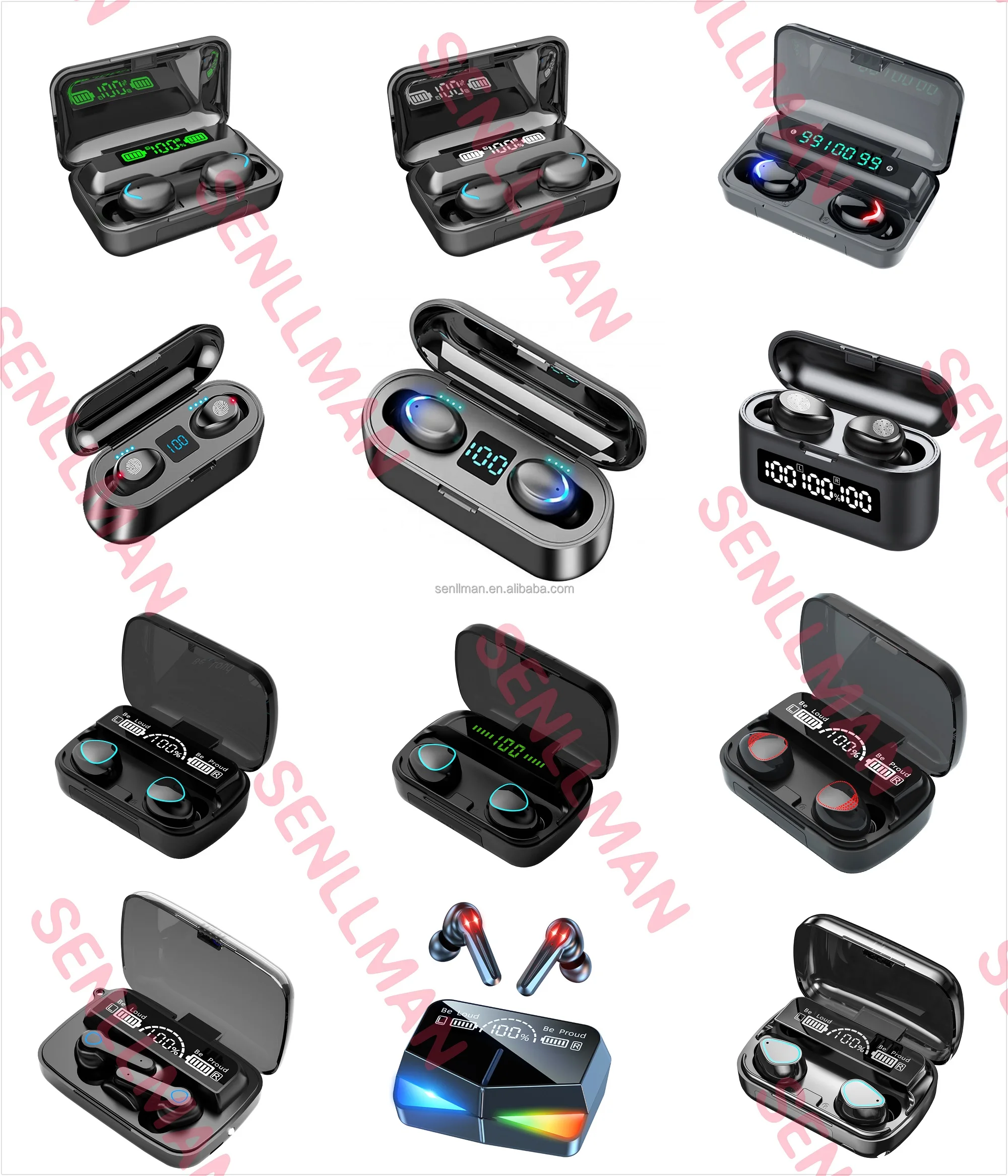 M25 Wireless Earbuds - Gaming Headphones with Low Latency