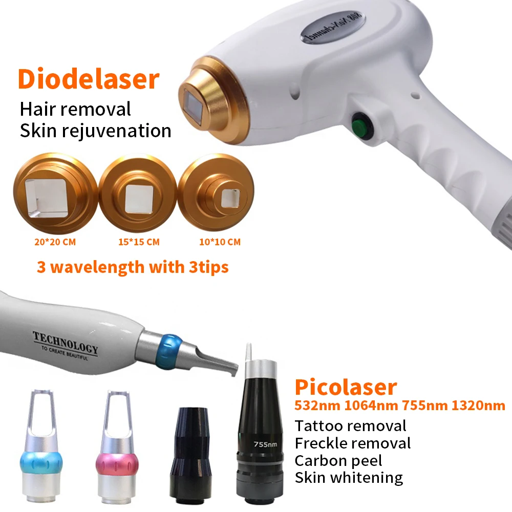 2024 Newest Professional 808 Diode Lazer Hair Removal Machines Pico ...