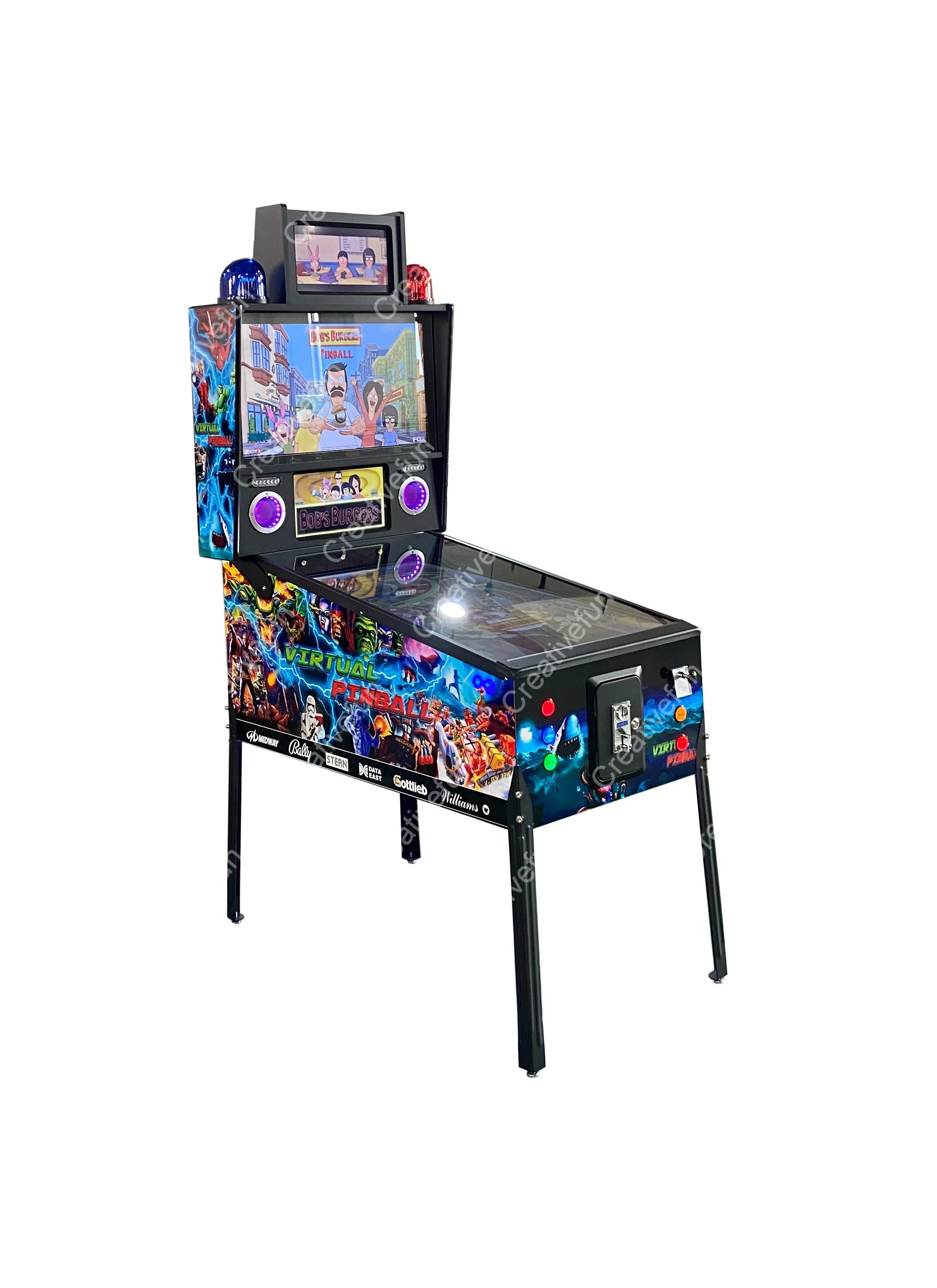 49 Inch 4K 120hz Superpin Virtual Pinball Machine - Hot Sale