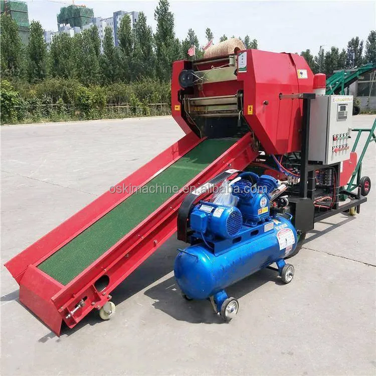 Silage Feed Bagging Baler - Efficient Maize Corn Packing
