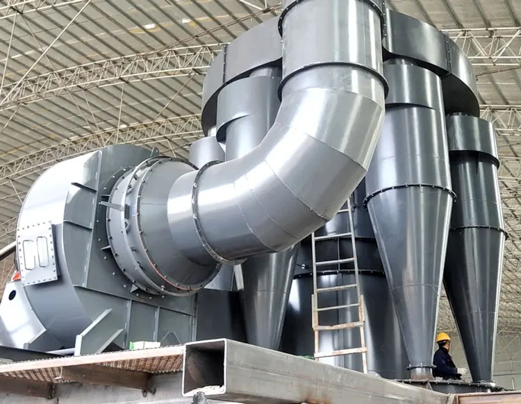 Industrial Electromagnetic Dry Powder Air Classifier Cyclone Air ...