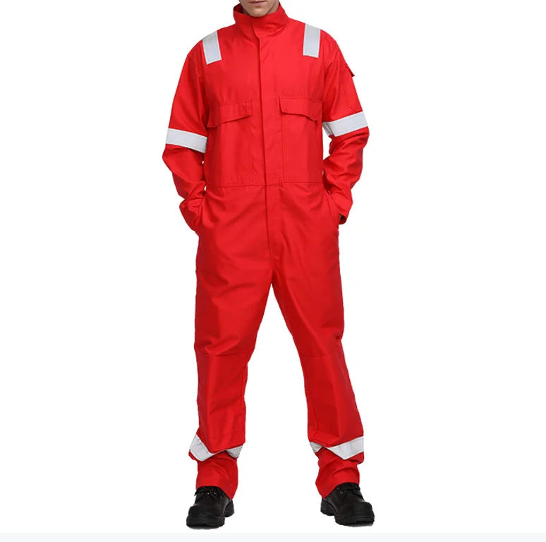 Safety Frc Coverall Flame Resistant Nomex Hi Vis Red Fr Coverall With ...