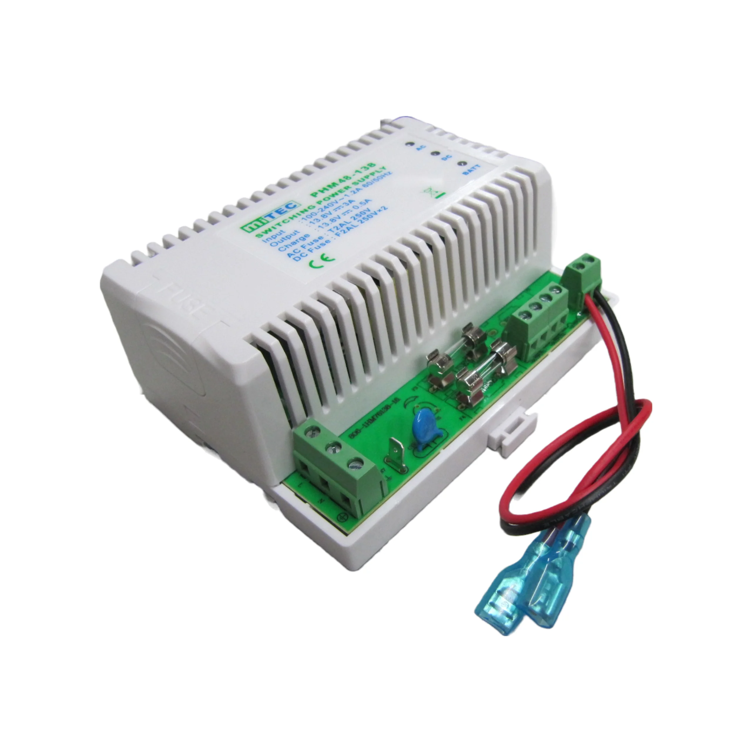 Mitec AC DC 13.8V 27.6V Metal Enclosure UPS for Security