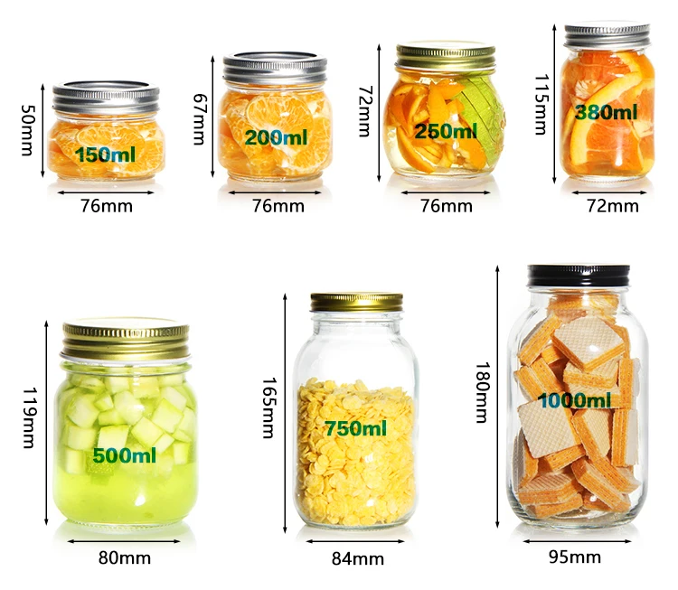 Factory Price 150ml 200ml 250ml 380ml 500ml 5oz 6oz Frasco De Vidrio ...