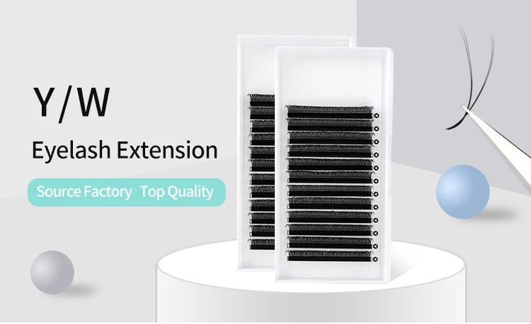 Wholesale Clover Lash Extensions - Ultra Deep Black C D Curl