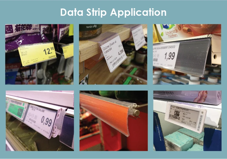 Shelf Label Electronic Shop Price Tag ABS Wireless Price Labeling ...