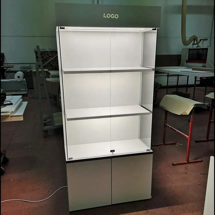 Retail Vitrine Table Wood Vitrine Modern Vitrine Jewelry Classic ...