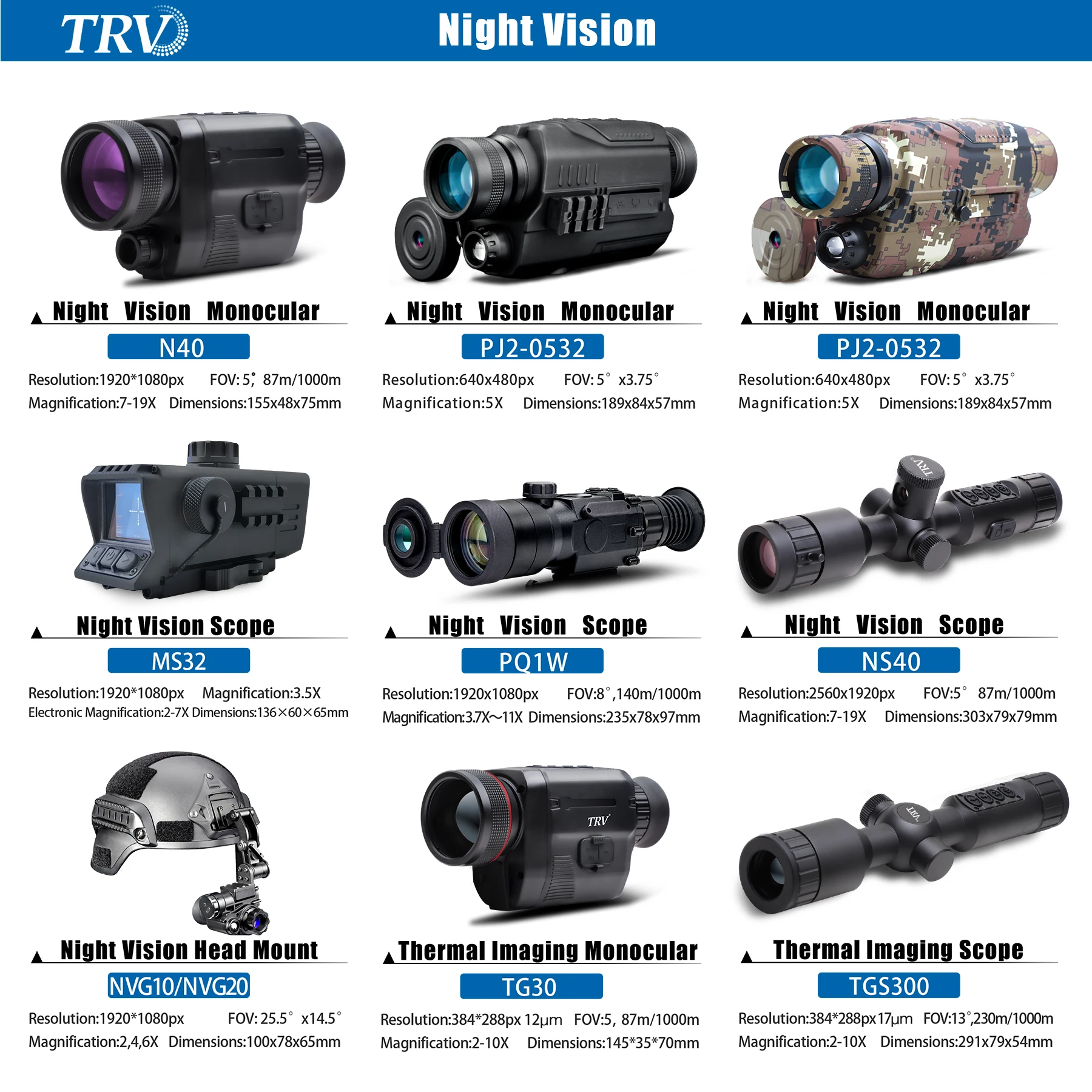 Hd 2-10x Thermal Scope For Hunting With Ranging Video Rec Wifi Optic ...