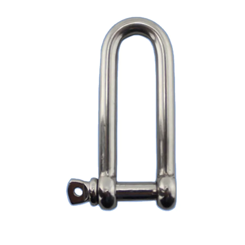 Manufacture Long D Lifting U Shackle Marine Anchor Rigging Hardware 316 ...