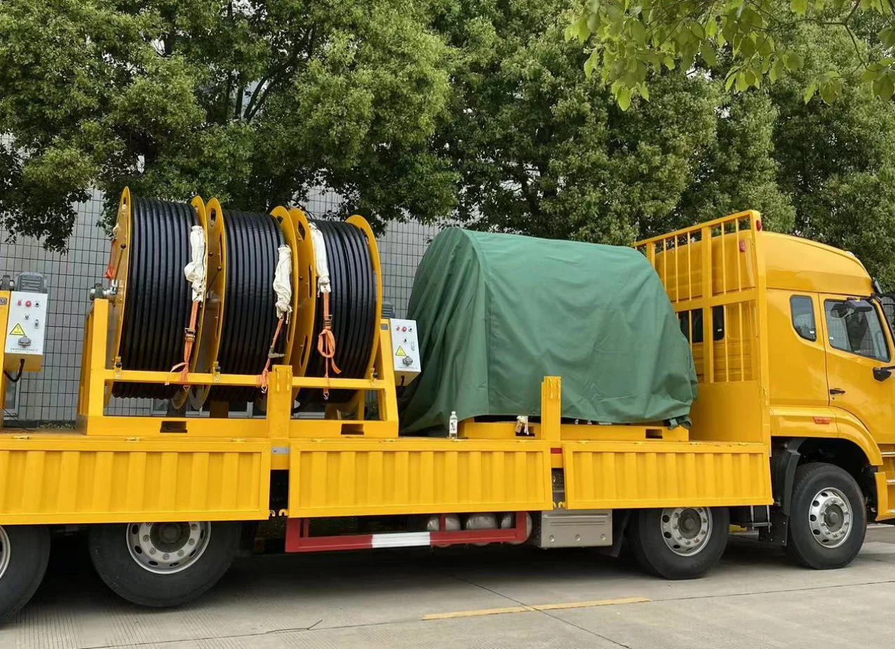 Vehicle-mounted Power Cable Reel Ocean Winch For Material Handling ...