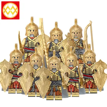 Kt1032 Classic Medieval Knight Noldo Warrior Golodh Emor Theoden Archer ...