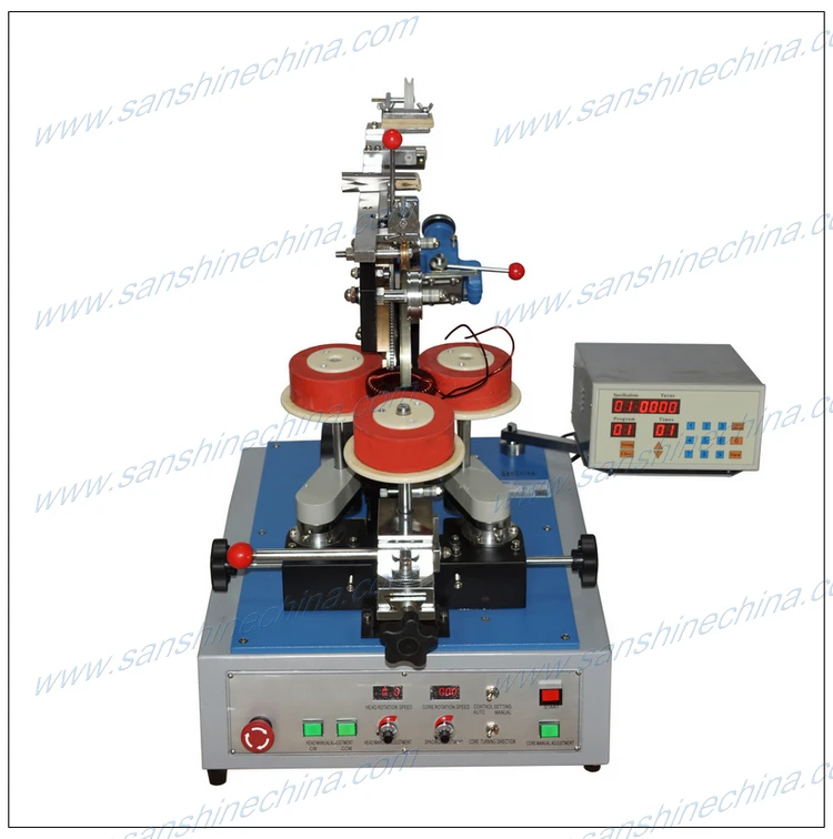 SANSHINE Automatic Gear-Driven Toroidal Winding Machine - for Toroidal ...