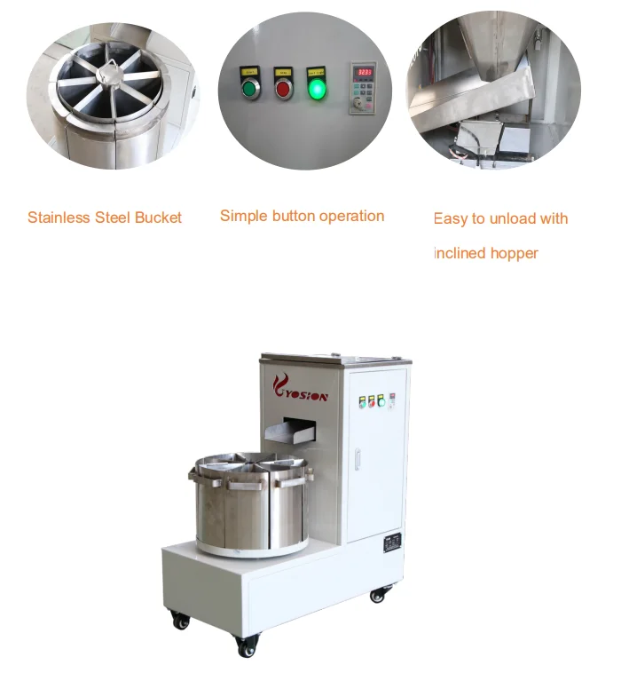 Bucket Type Rotary Sample Divider for Bulk Sample - Yosion