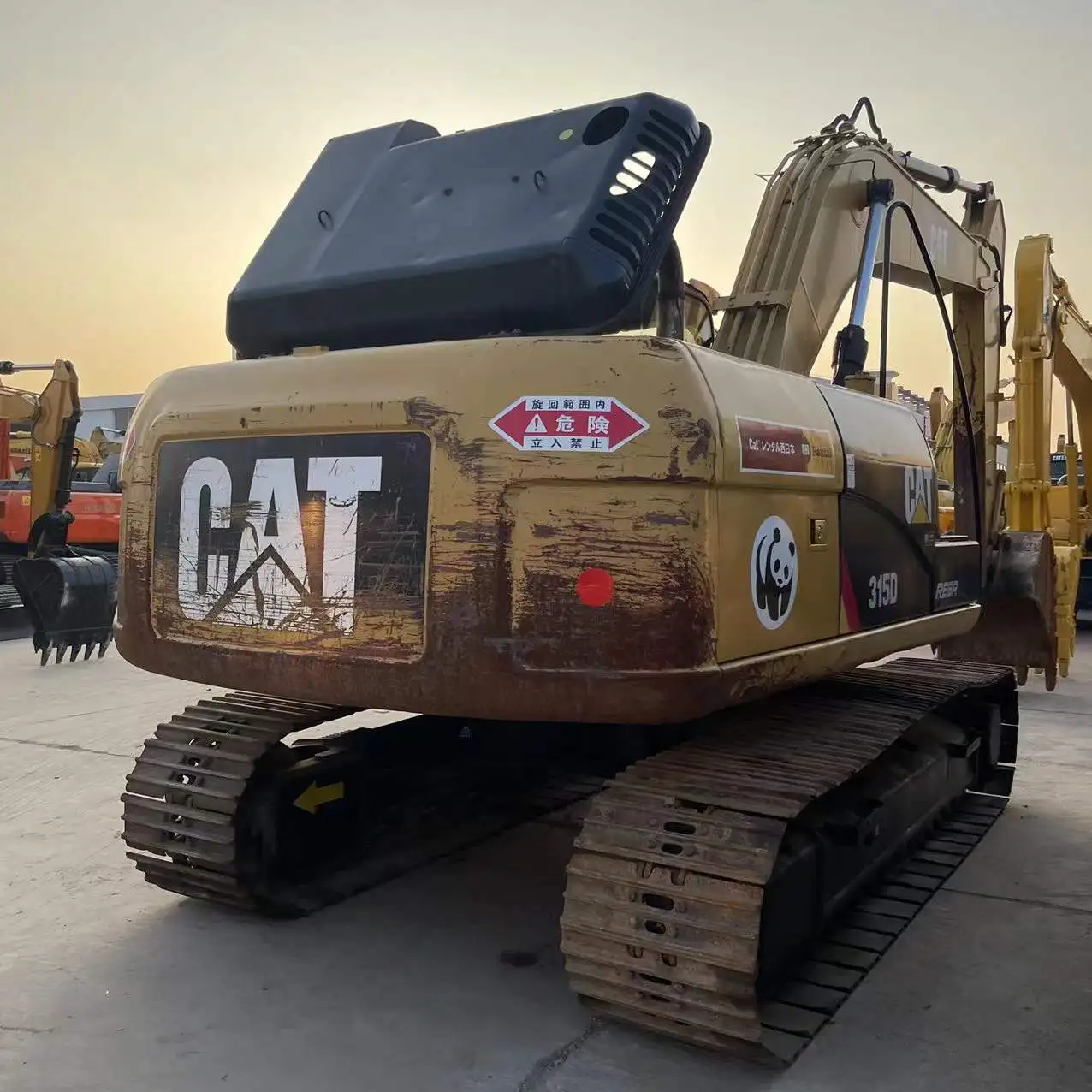 Japan Used Medium Crawler Excavator Cat 315d2 318c 320d 15 Ton Of ...