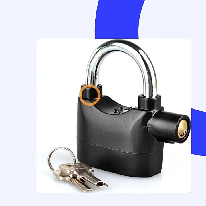 Security Anti-theft Waterproof Motor Bicycle Motorcycle Lock Siren ...