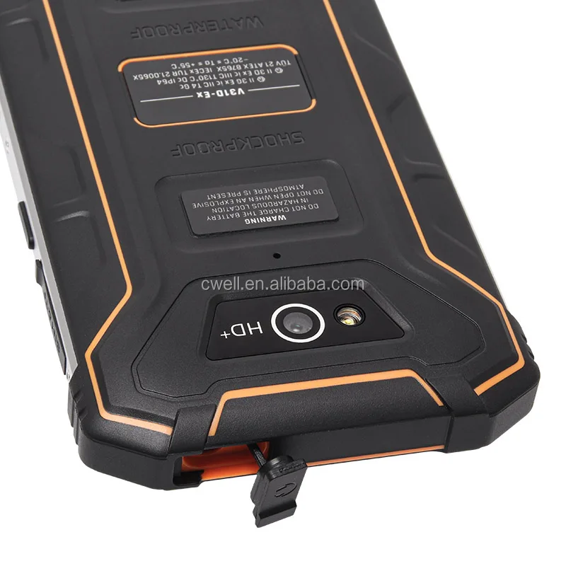 V31D-EX ATEX IECEX Explosion Proof Rugged Android Smartphone - IP68 ...