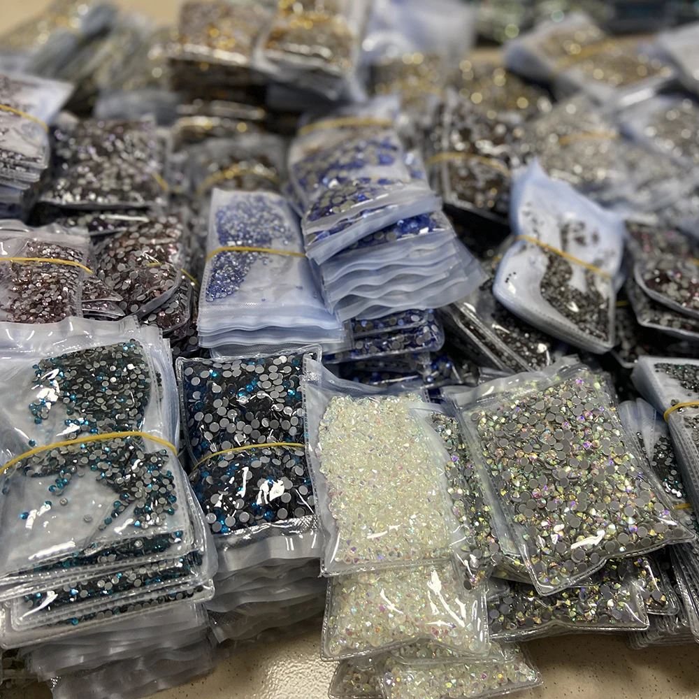 Xulin Ss3-ss50 Flat Back Hotfix Wholesale Crystal Stone Glass ...