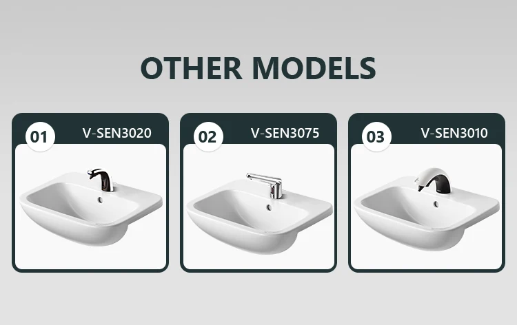 Commercial Kitchen Bathroom Toilet Touchless Vanity Unit Infrared ...