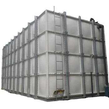 Hot Sale Grp Frp Smc Fiberglass Panel Square Big Large Rain Water Storage Tank Cheap Price 10000 ...