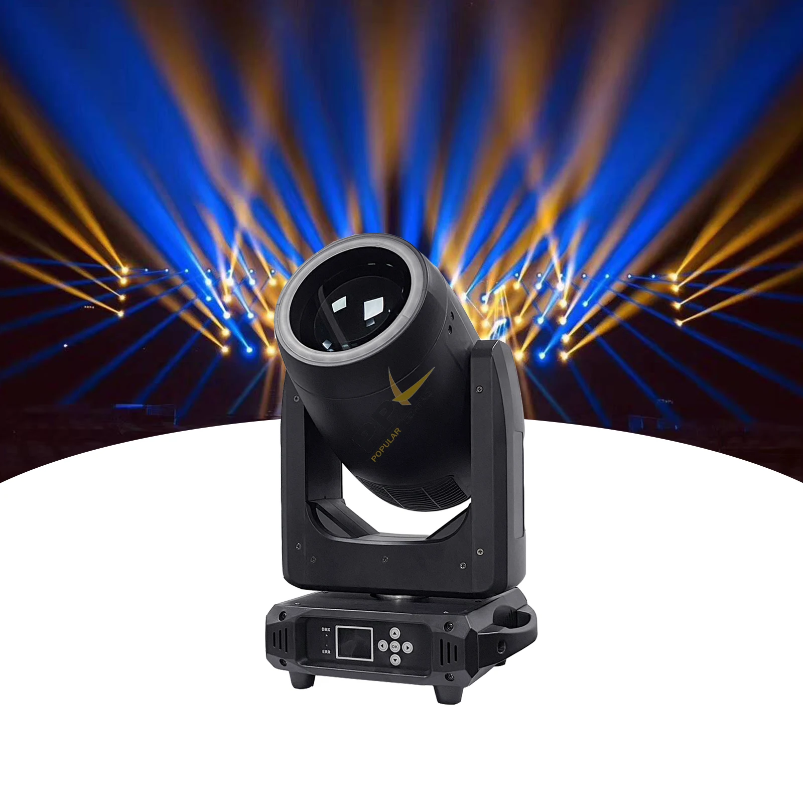 Mini Sharpy Beam 250W Moving Head Light with LED Strip Wedding DJ ...