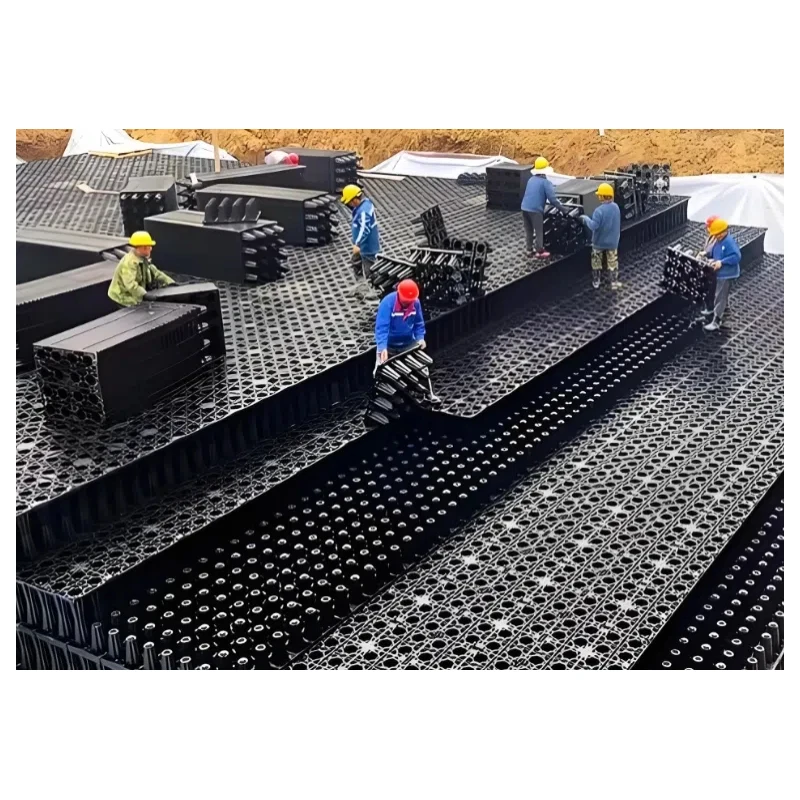 Modular Rainwater Harvesting Systems Plastic Soakaway Crates Tanque ...