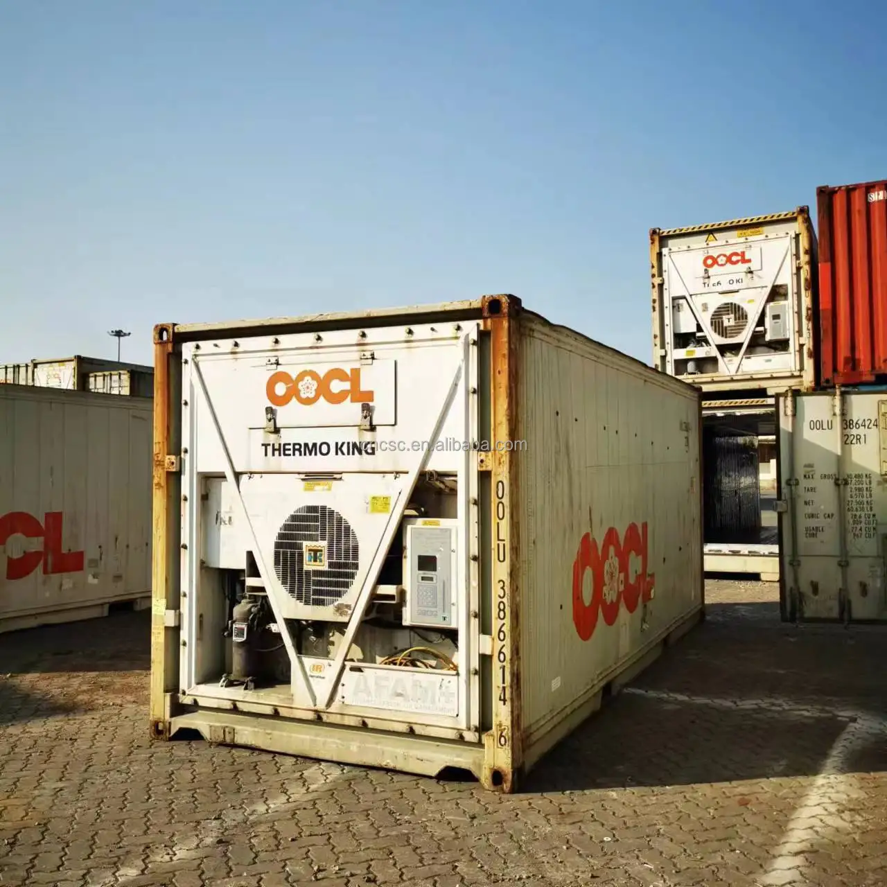 20ft Used Reefer Container Mobile Container Freezer For Sale - Buy Used ...