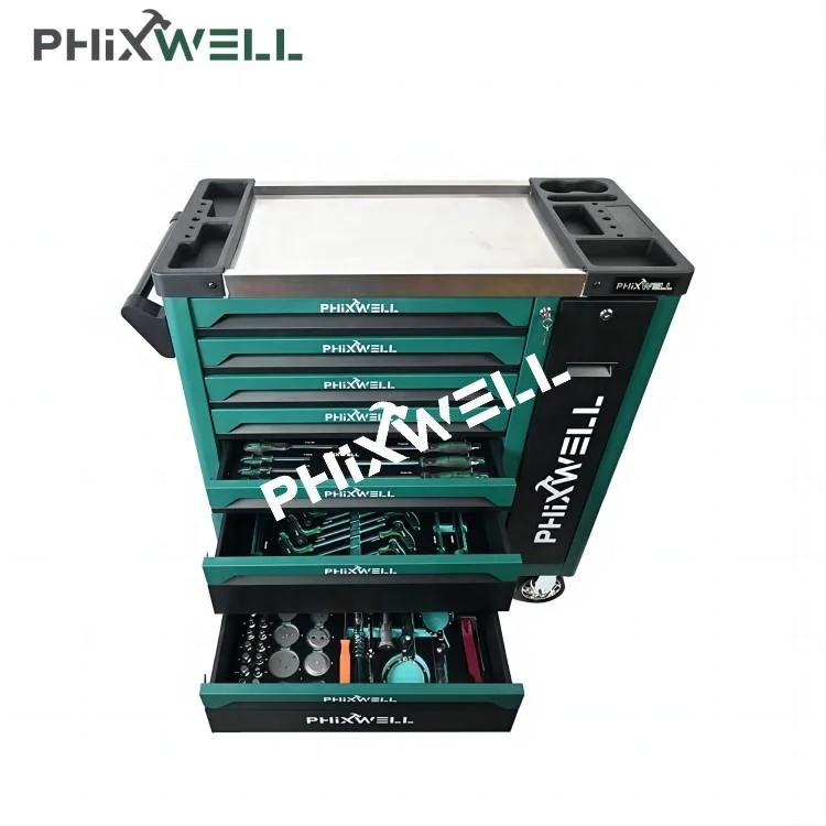 7 Drawers Tool Cabinet Chest Truck Auto Repair Workshop Hardware ...