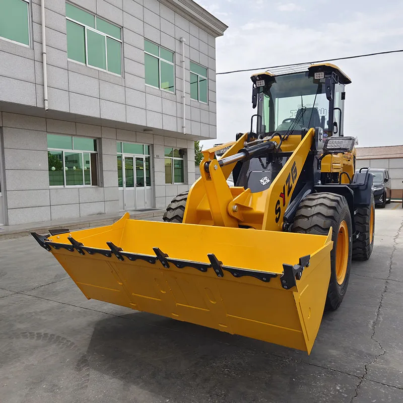 SHAN YU ZL-958 Machine Loader Caterpillar Wheel Loader 4x4 Compact ...