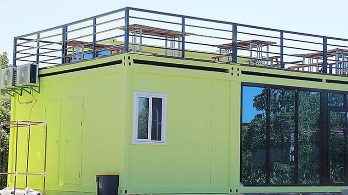 Movable Prefab Cabin Container Prefab Detachable Tiny Mobile Modular ...