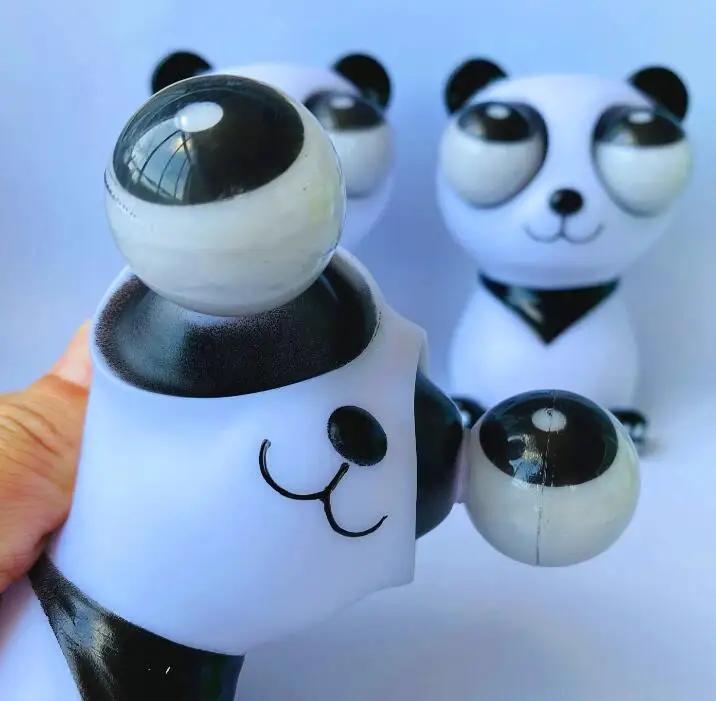 Custom Fidget Toy Panda Poppin Peepers Squeeze Toy EYE Popping Toy ...