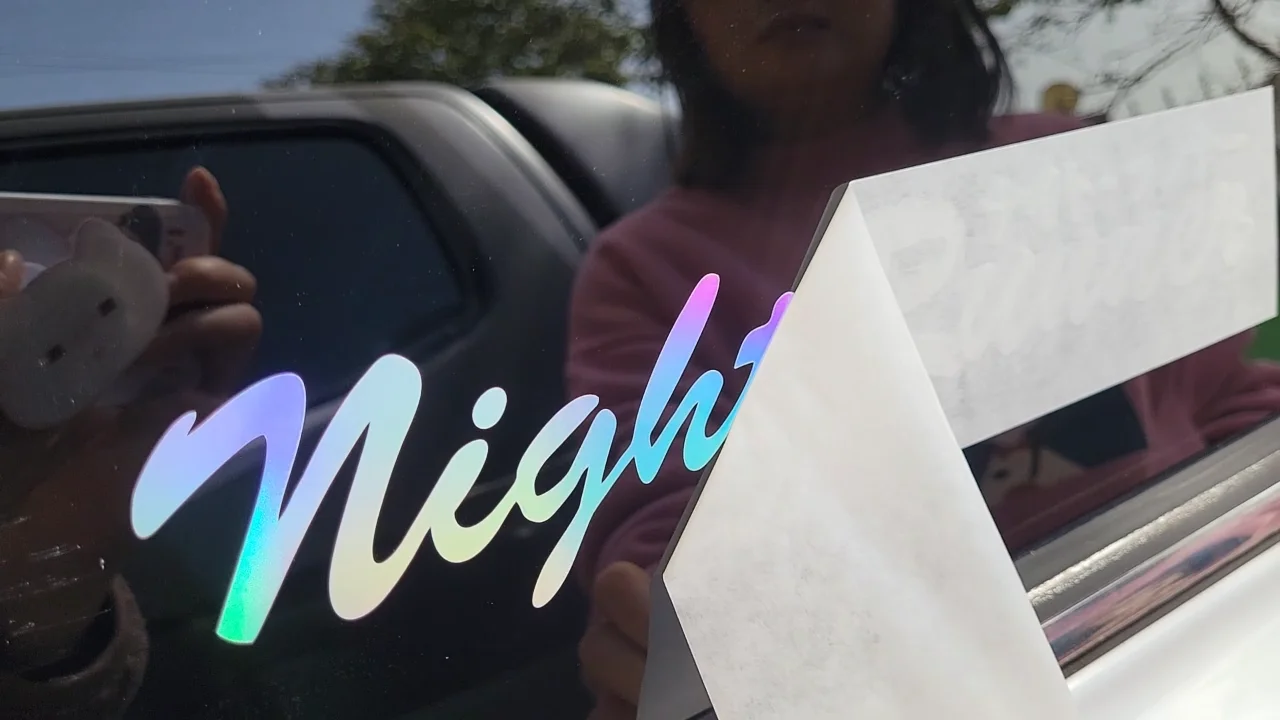 3m Outdoor Car Decals Sticker Letter Car Window Transfer Decals Custom ...