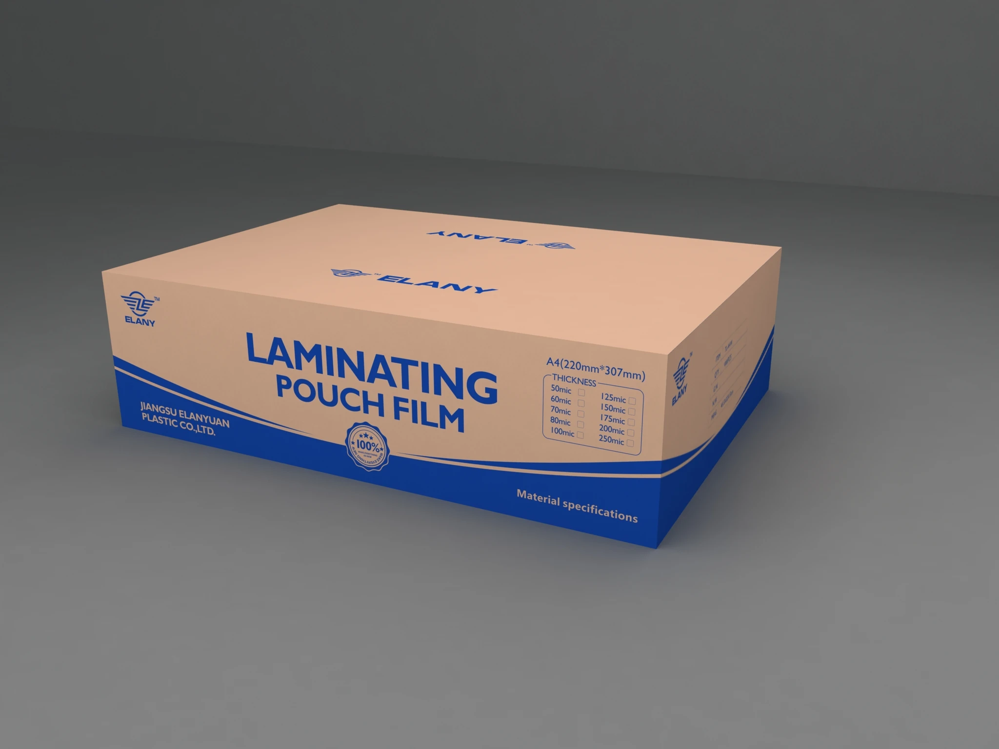 216mm*303mm Lamination Pouch Sheets A4 Size 80mic For Pouch Laminator ...