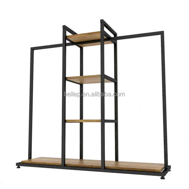 Wholesale Custom Metal Clothes Display Rack Clothes Stand Boutique ...