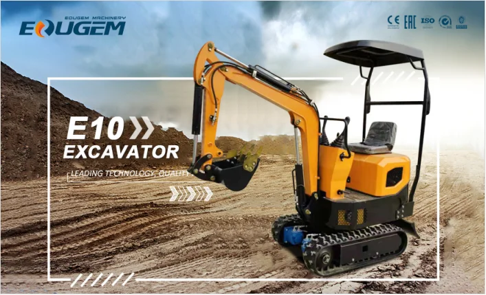 1ton Hydraulic Euro5 Engine Agricultural Mini Excavator With ...