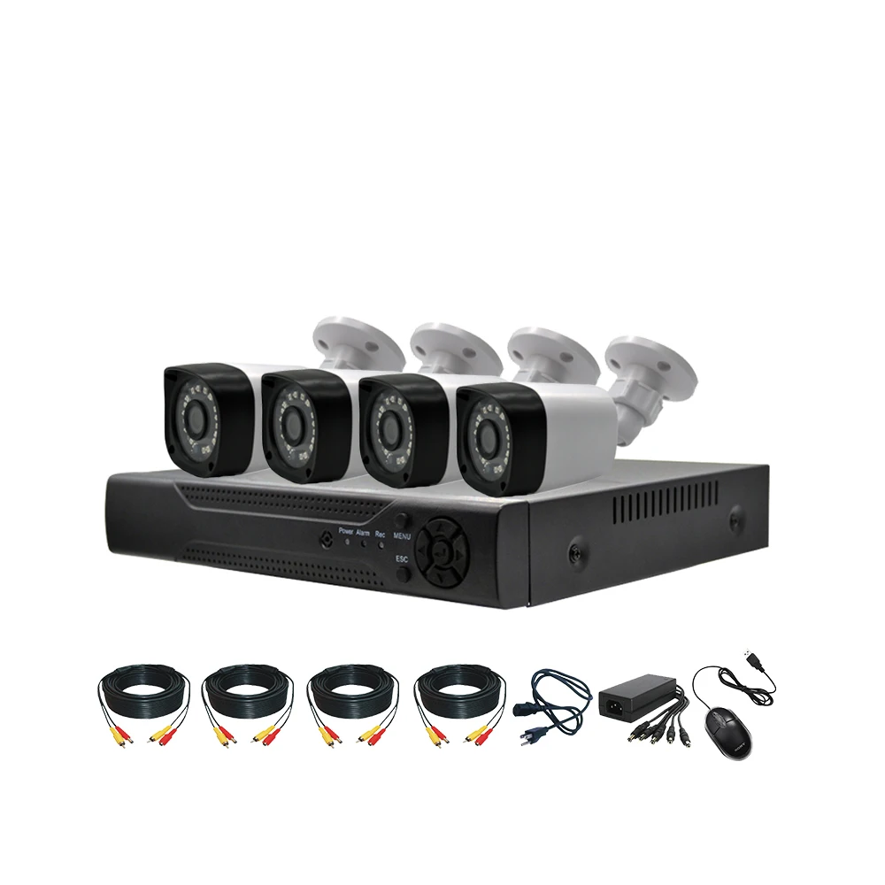 Cctv Camera Security Full Hd Set 4channel Camera System Cctv 1080p ...