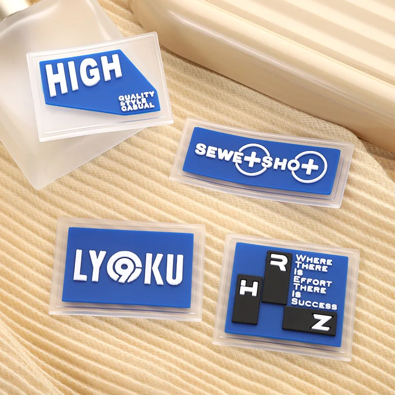 Personalized 2D 3D Logo Custom Pvc Clothing Rubber Custom Design ...