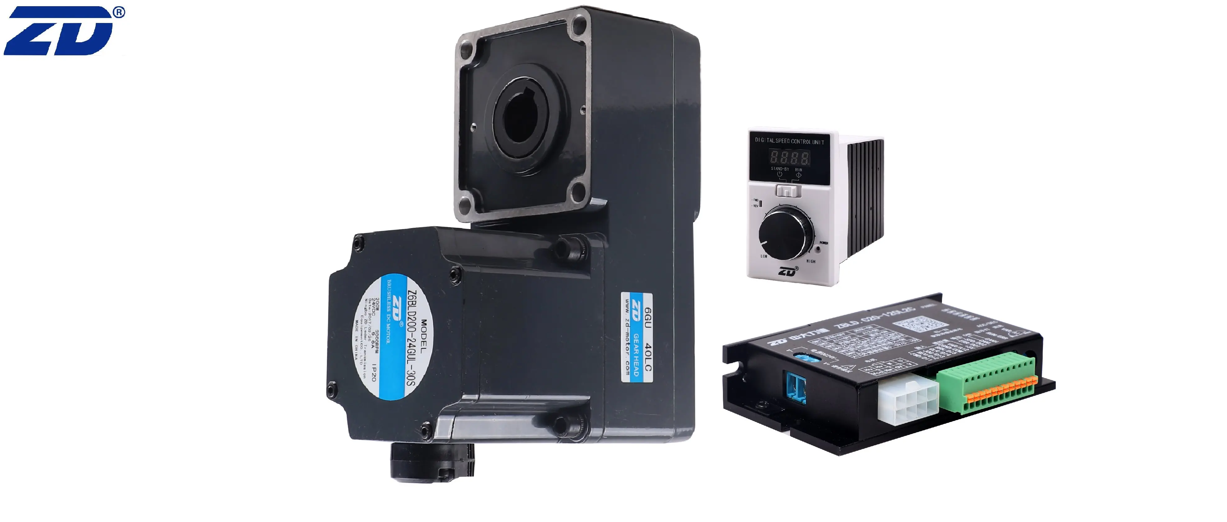 ZD Brushless DC Motors - High Torque for Access Control