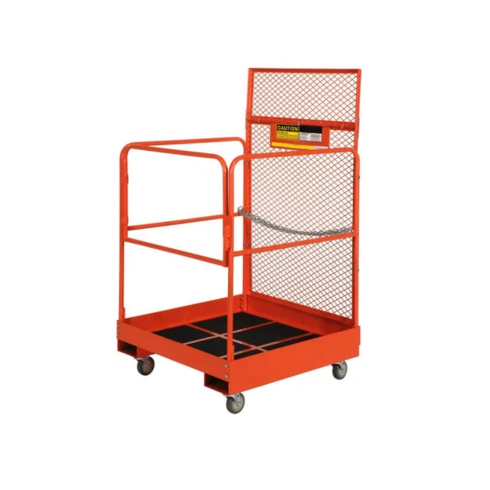 Forklift Safety Cage Working Aerial Platforms For Lifting Loader ...