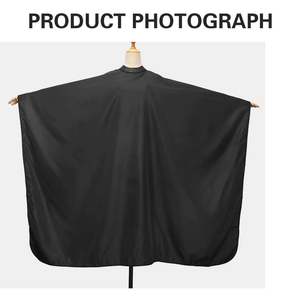 Ergonomic Neckline Salon Silicone Neck Cape - Anti-Static & Water-resistant
